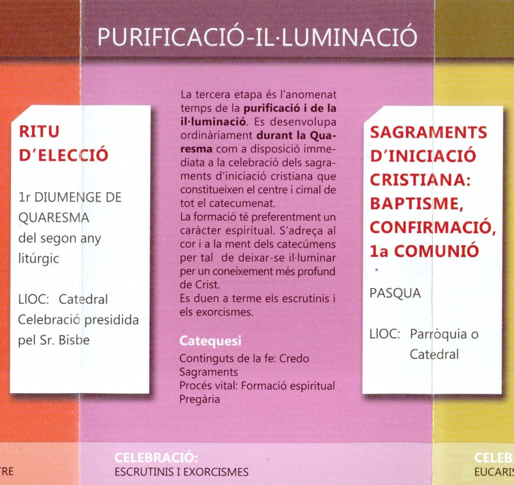 5 de marzo | Rito de elección de los catecúmenos - SANTA ESGLÉSIA ...